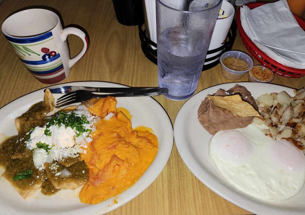 Spicy San Antonio: Chilaquiles from Panchos & Gringos - Spicy Food ...