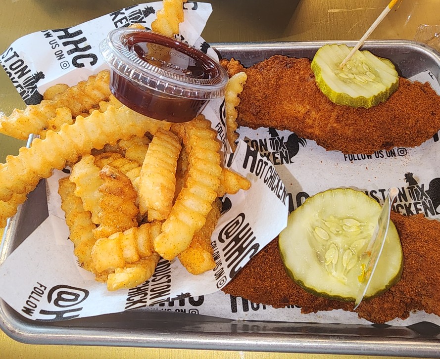 Review: Houston Hot Chicken Spicy and Lift Off Tenders - Spicy Food ...