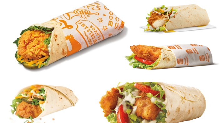 Ranking the Fast Food Spicy Chicken Tender Wraps - Spicy Food Reviews ...