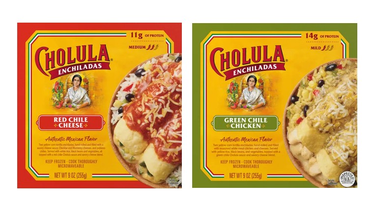 Review: Cholula Red and Green Chile Enchiladas - Spicy Food Reviews ...