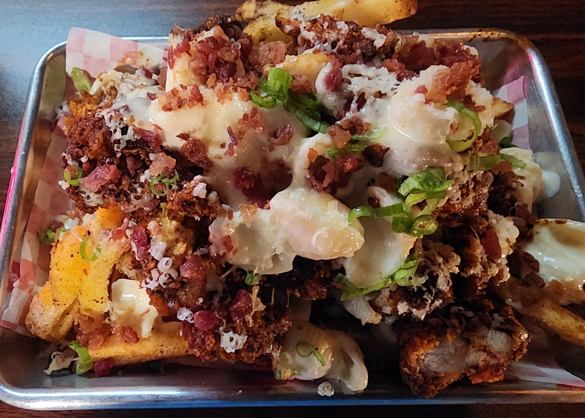 Spicy San Antonio: Dirty Bird Loaded Fries from Pete’s Hot Chicken ...
