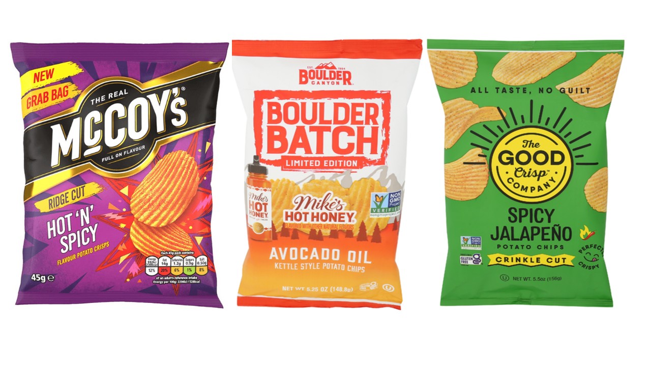 Spicy Snack Roundup: Real McCoy’s Ridge Cut Hot ‘n’ Spicy Crisps ...